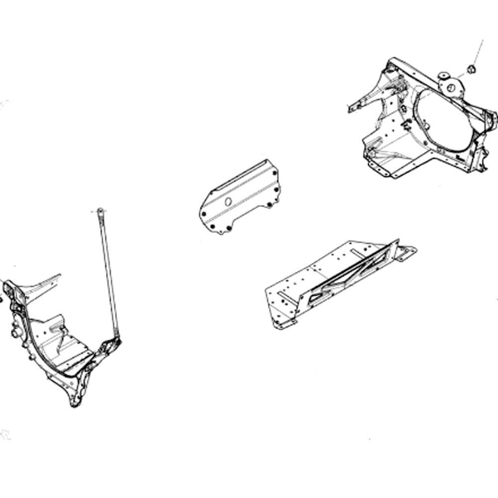 BRP Engine Chassis Module Ass'y Ski-Doo Lynx - Oktan AB Oktan AB